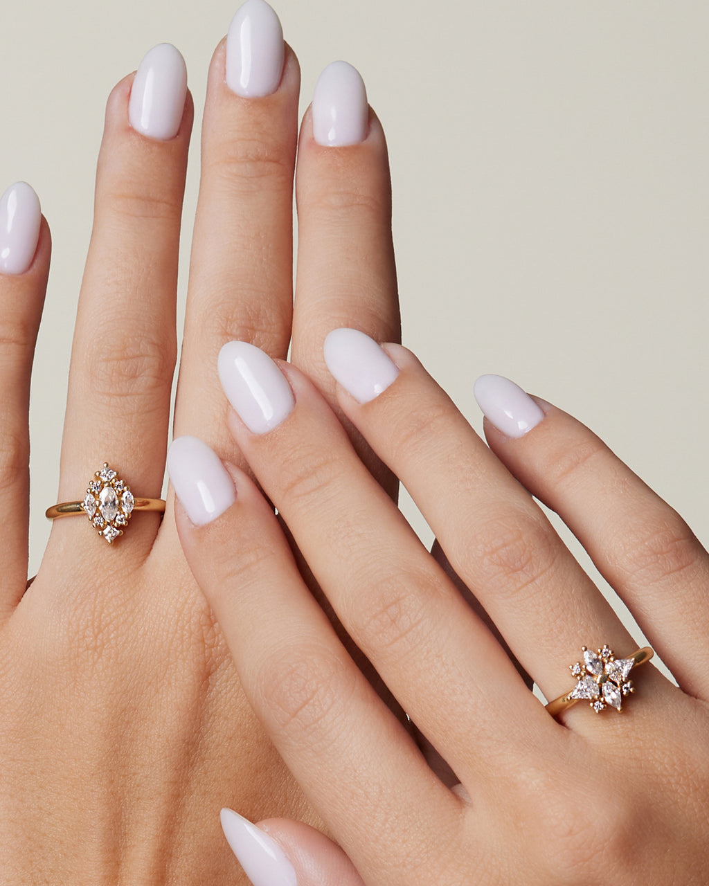 Anna Diamond Cluster Ring with Lab Grown Diamonds – TOR
