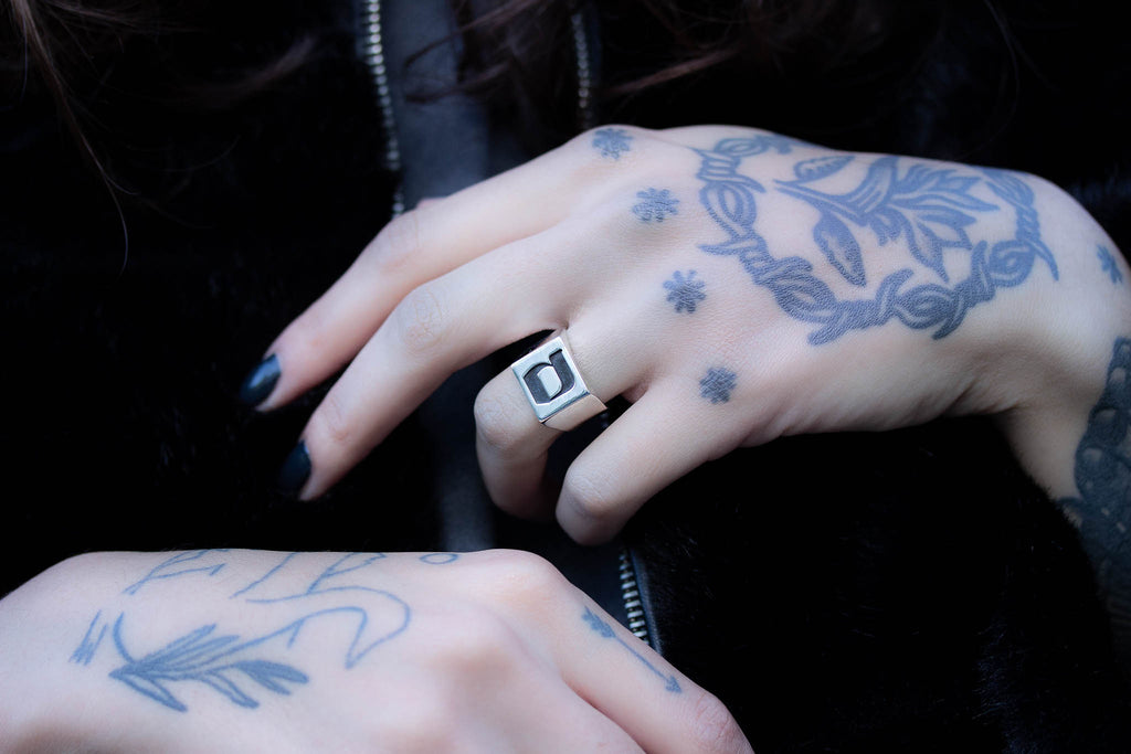 Hebrew Letter SAMEKH Signet Ring טבעת חותם האות סמ"ך – TOR