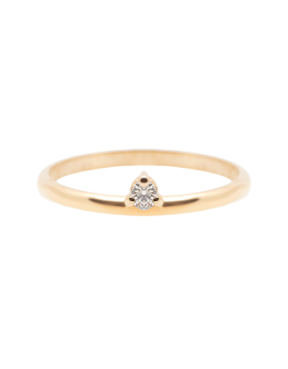 Tiny Diamond Ring – TOR